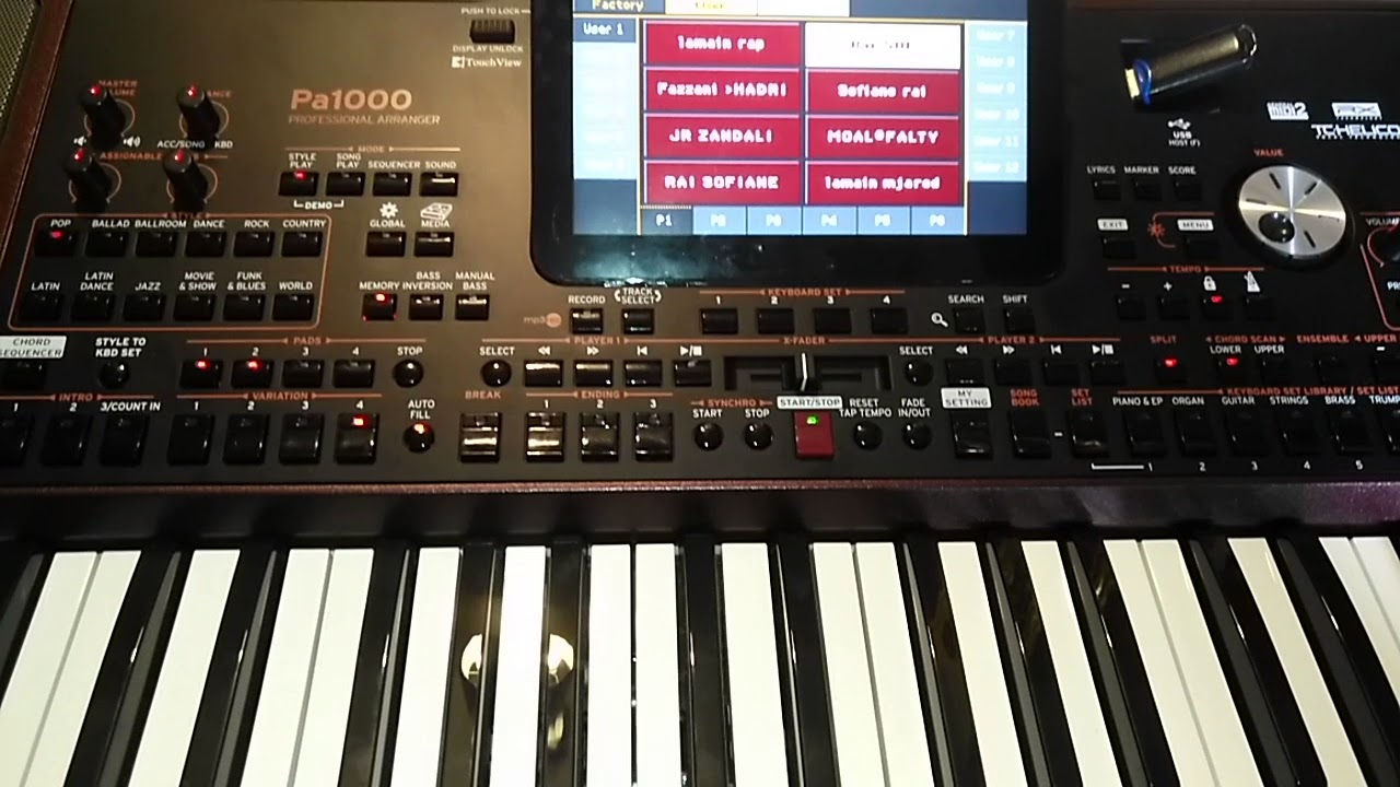 Korg pa 1000 rai - YouTube