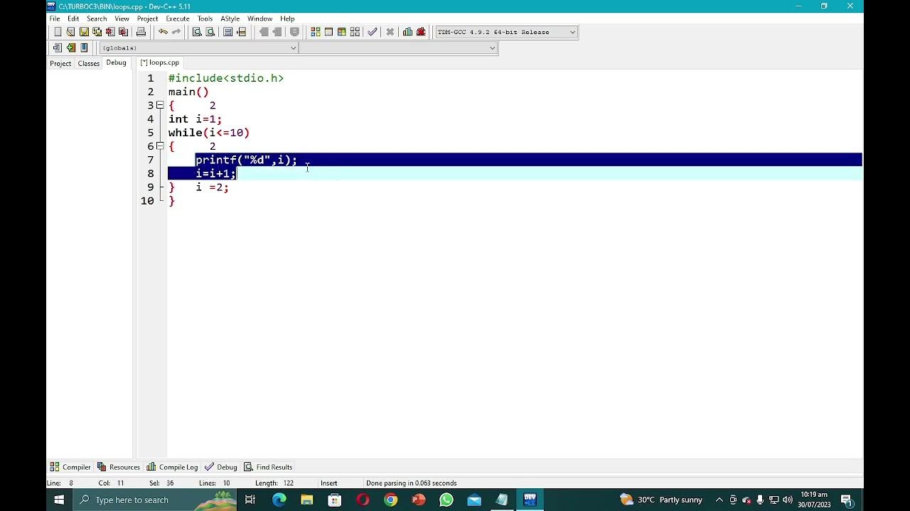 WHILE LOOP IN C LANGUAGE | C LANGUAGUE TUTORIAL FROM BEGINNERS TO ...