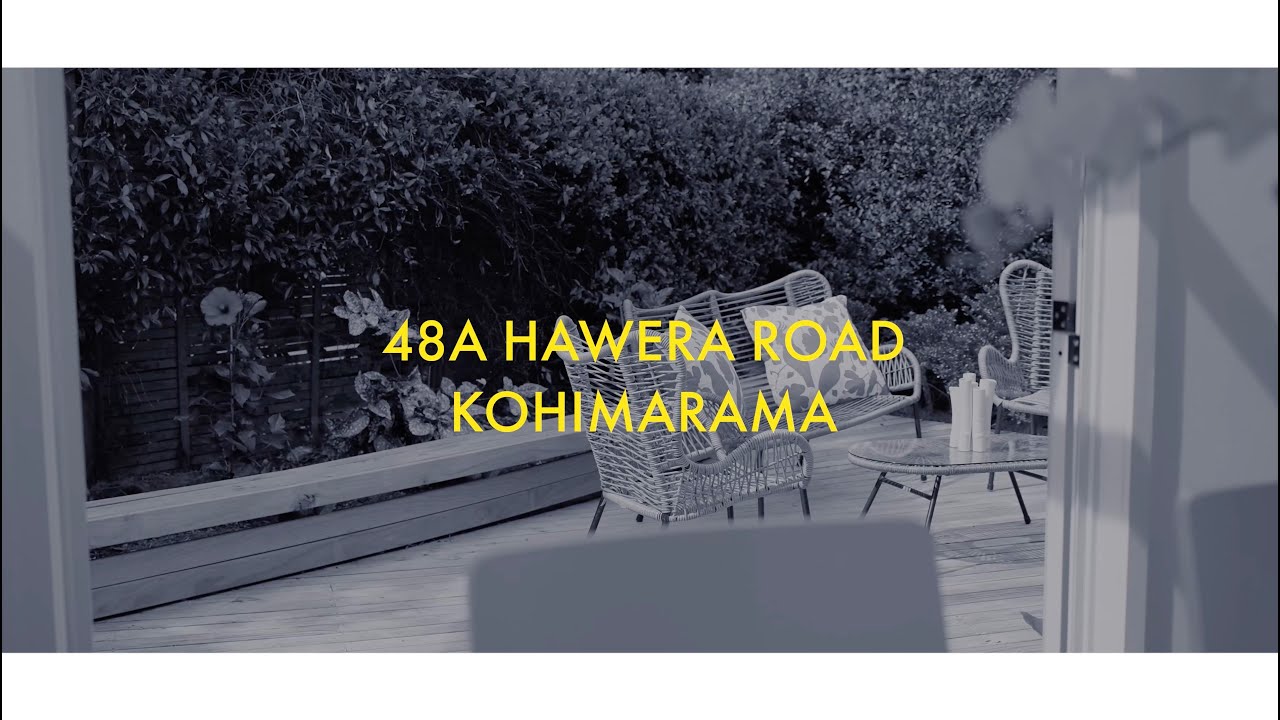 48A Hawera Road, Kohimarama - Vanessa Mowlem & Jono Barton - YouTube