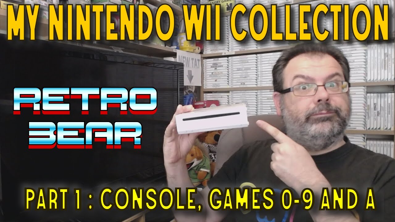 My Nintendo Wii Collection Part 1 - Console & Games 0-9 and A (Retro ...