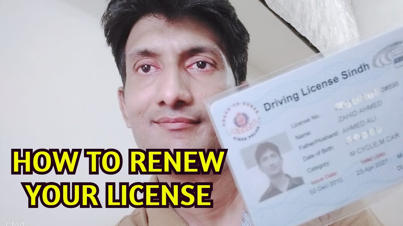 How to Renew your Driving License - YouTube