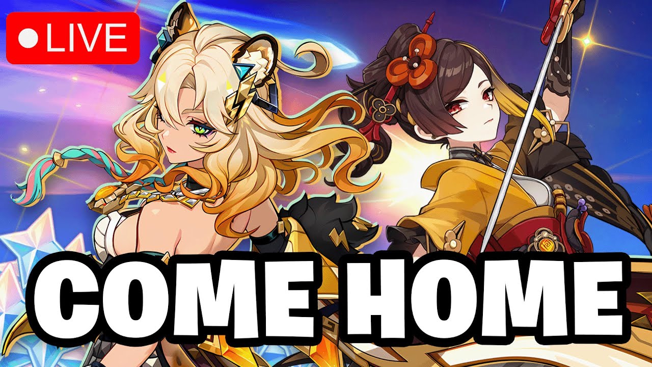 🔴 LIVE - XILONEN IS HERE! - GENSHIN 5.1 COUNTDOWN - ALL SERVERS - YouTube