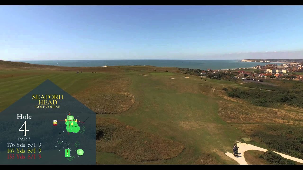 Seaford Head Golf Course Hole 04 - YouTube