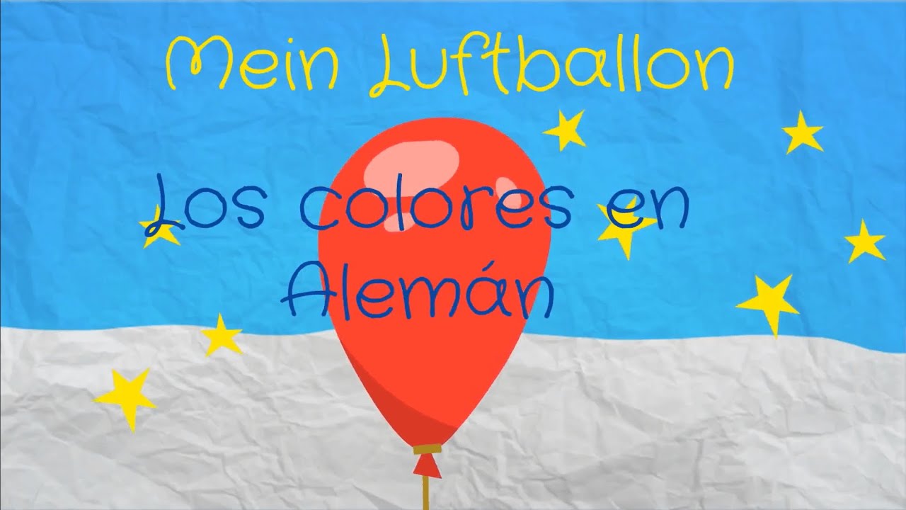 Los colores en aleman: aprende alemán basico con la canción de los ...