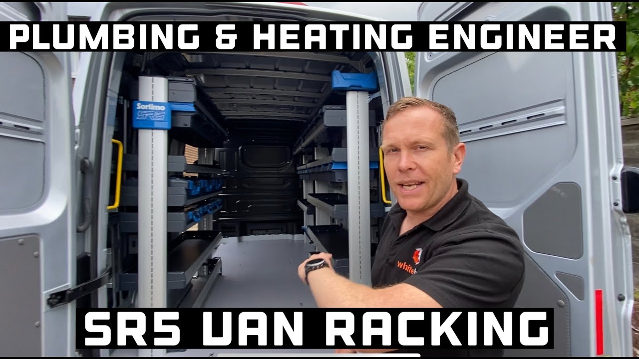Plumbing & heating engineer fully loaded van racking system. - YouTube
