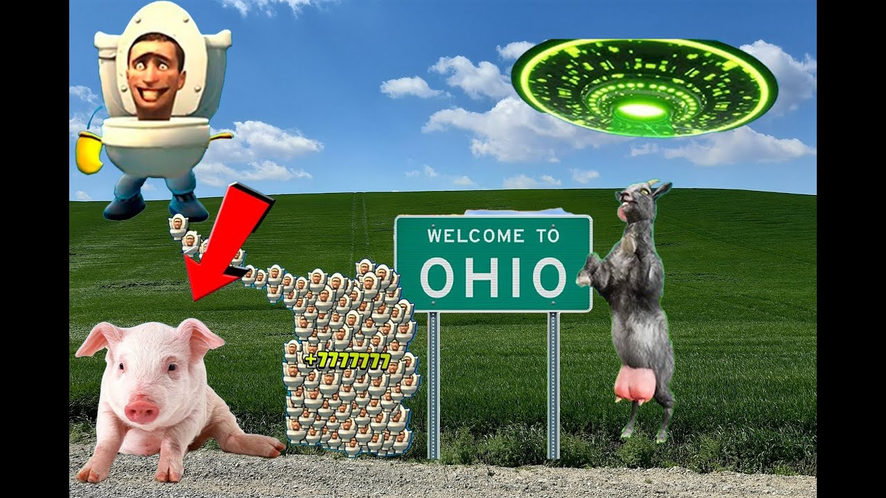 Capra din OHIO fuge de WC-uriile SKIBIDI + Ma transform in Porc - YouTube