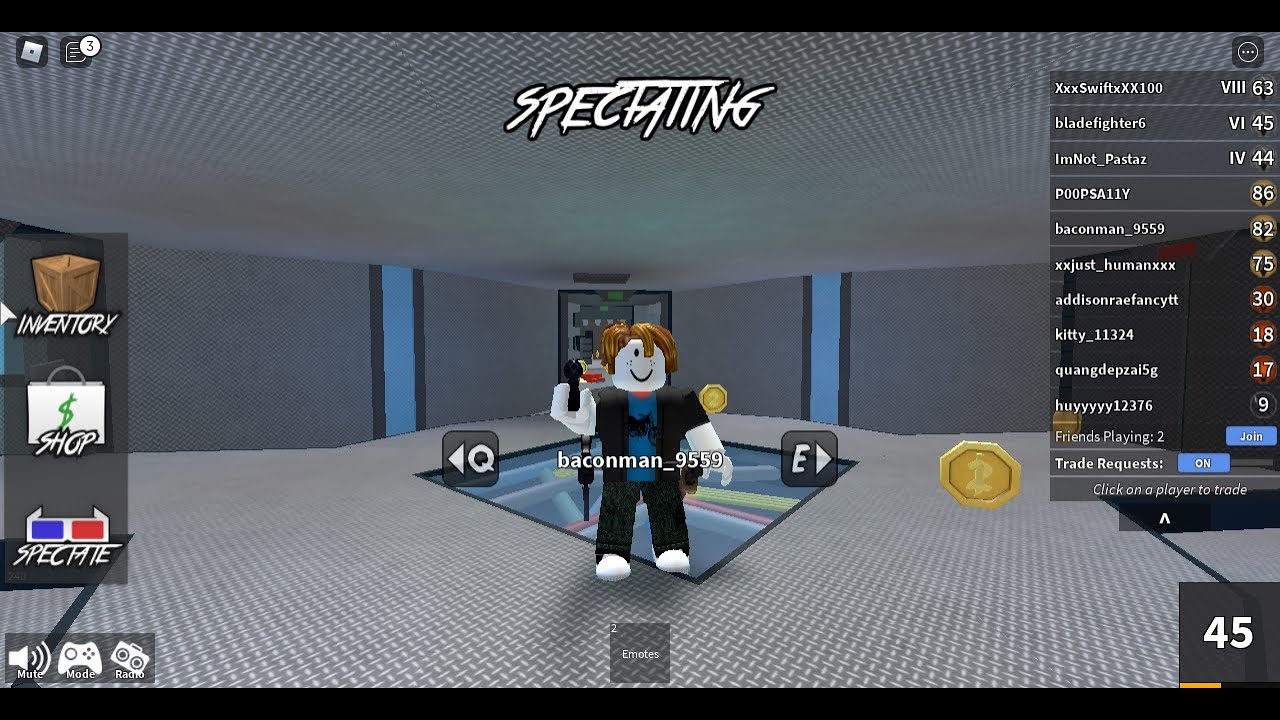 Toxic player in mm2 (Roblox) - YouTube
