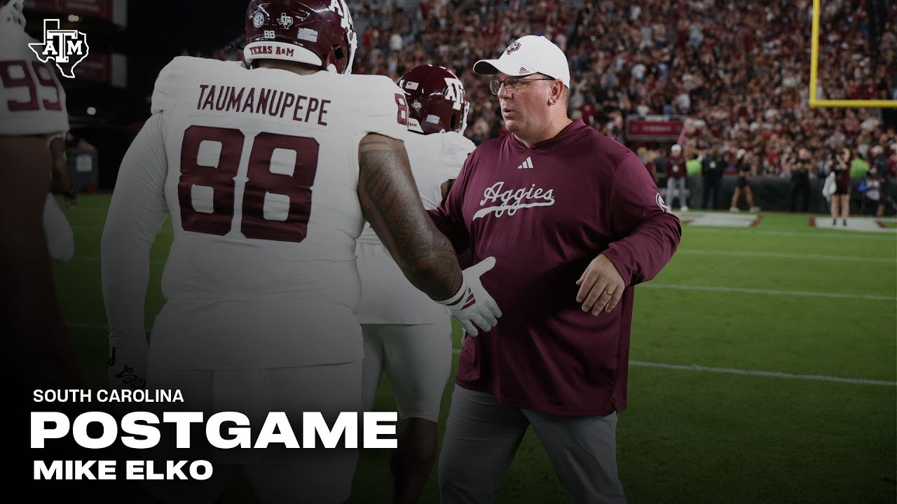 South Carolina Postgame: Mike Elko - YouTube
