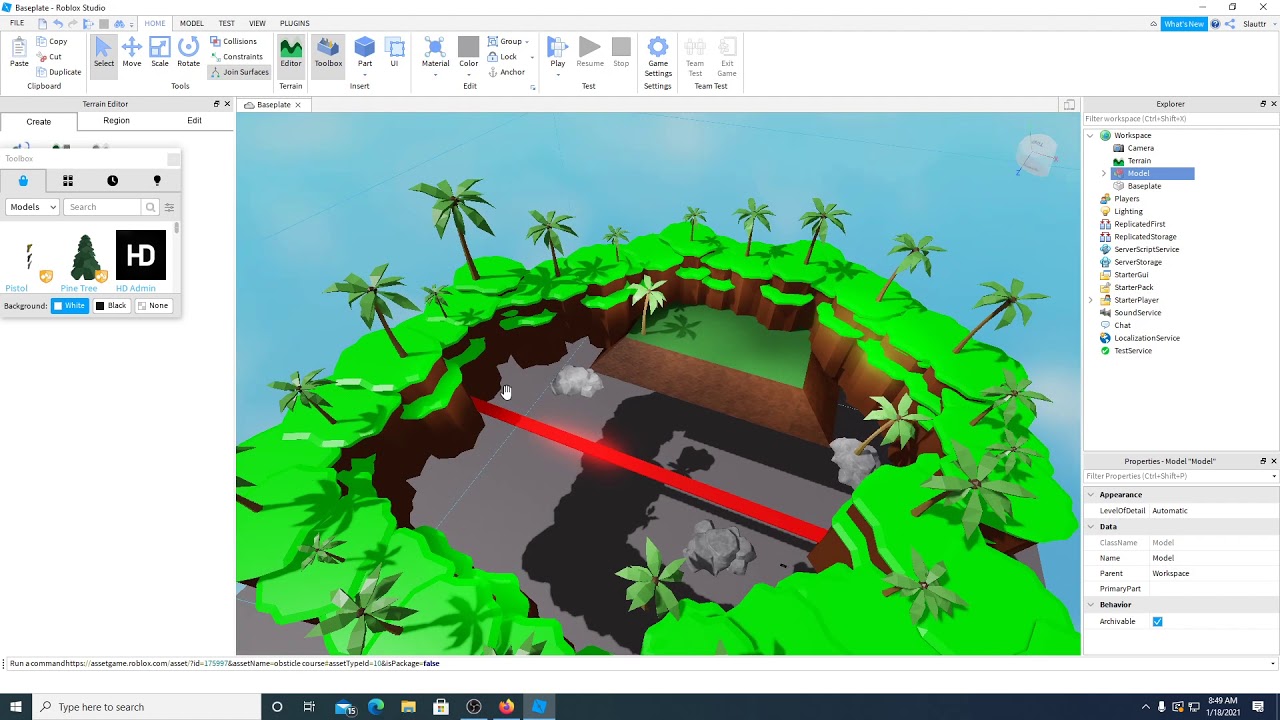 How to make aesthetic lobby for your roblox game 2020-2021 - YouTube
