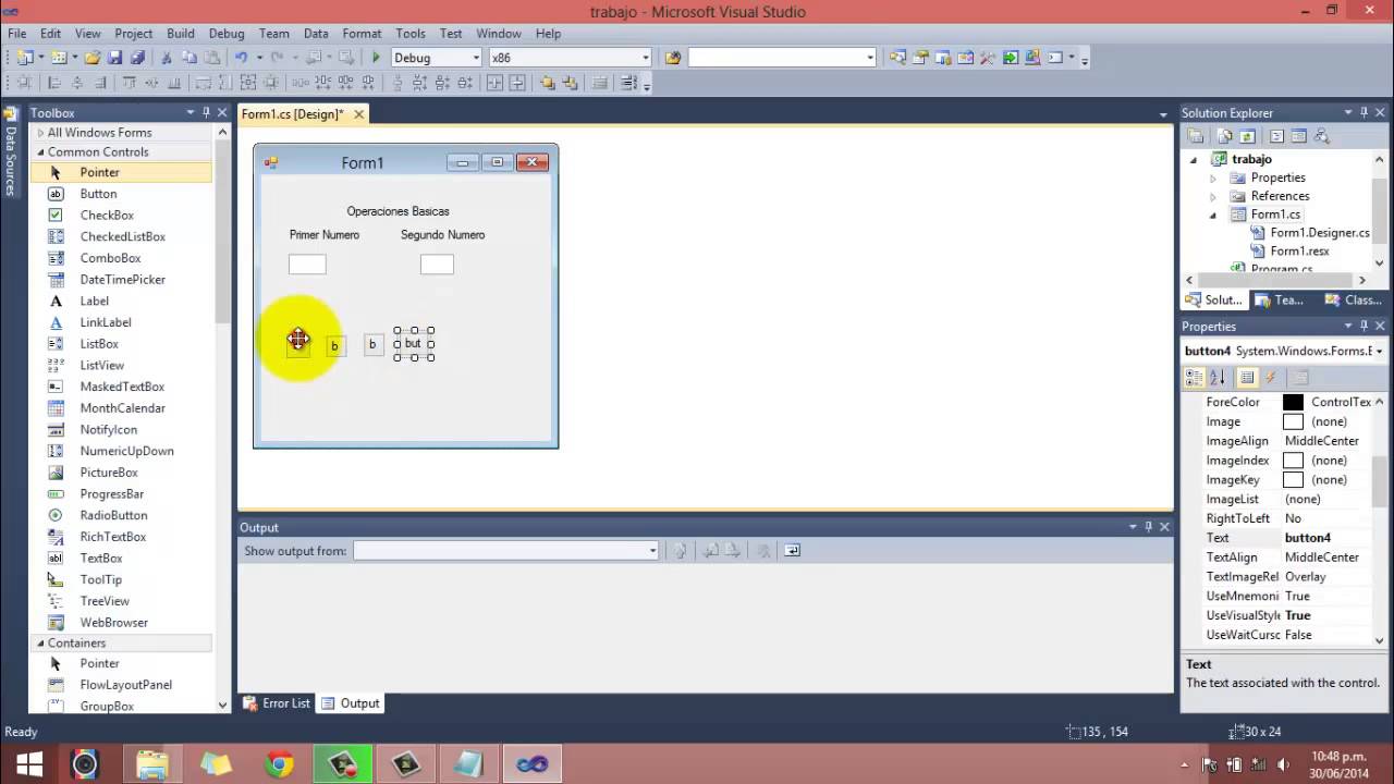 Tutorial de como realizar operaciones Basicas en C# - YouTube