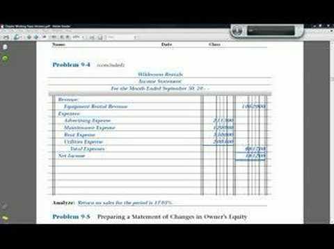 Accounting Chapter 9-4 - YouTube