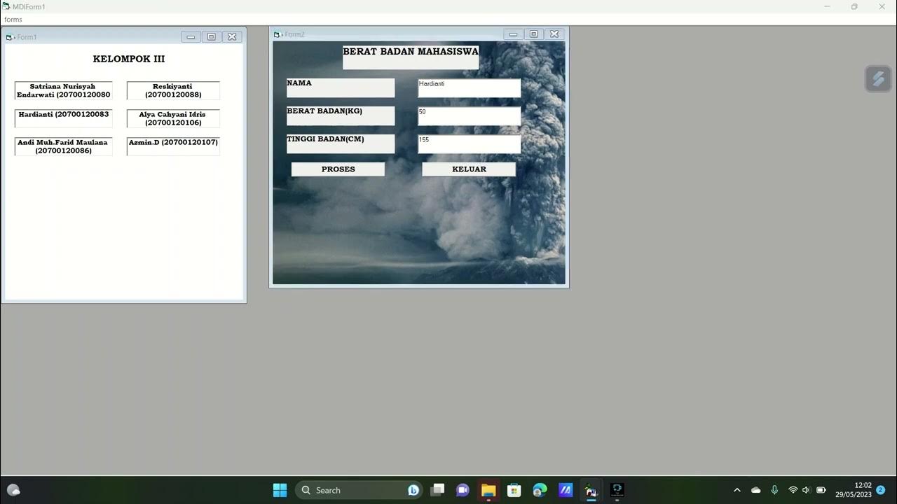 KELOMPOK 3 MDI FORM VISUAL BASIC 6 0 - YouTube