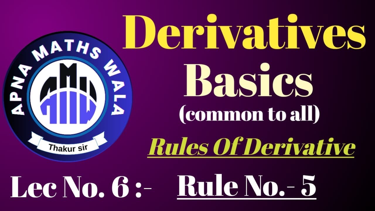 Derivatives | Chain Rule | composite function | Apna Maths Wala | - YouTube