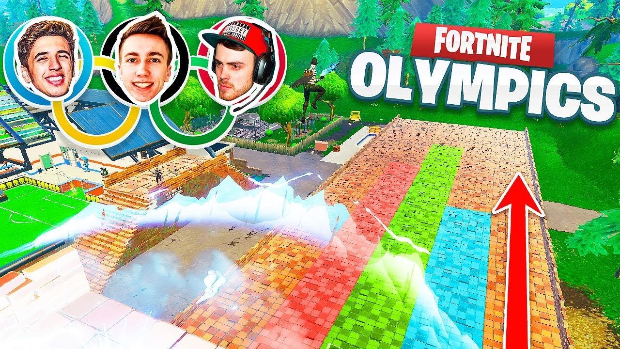 OLYMPICS In Fortnite! w/ Miniminter & Wizzite - YouTube
