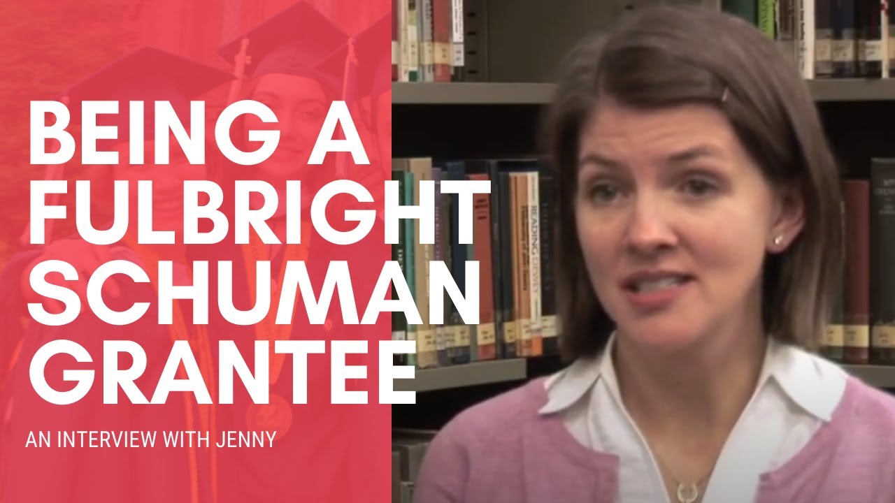 Dr. Jenny Minier | USEU Fulbright Schuman Grantee to Belgium - YouTube