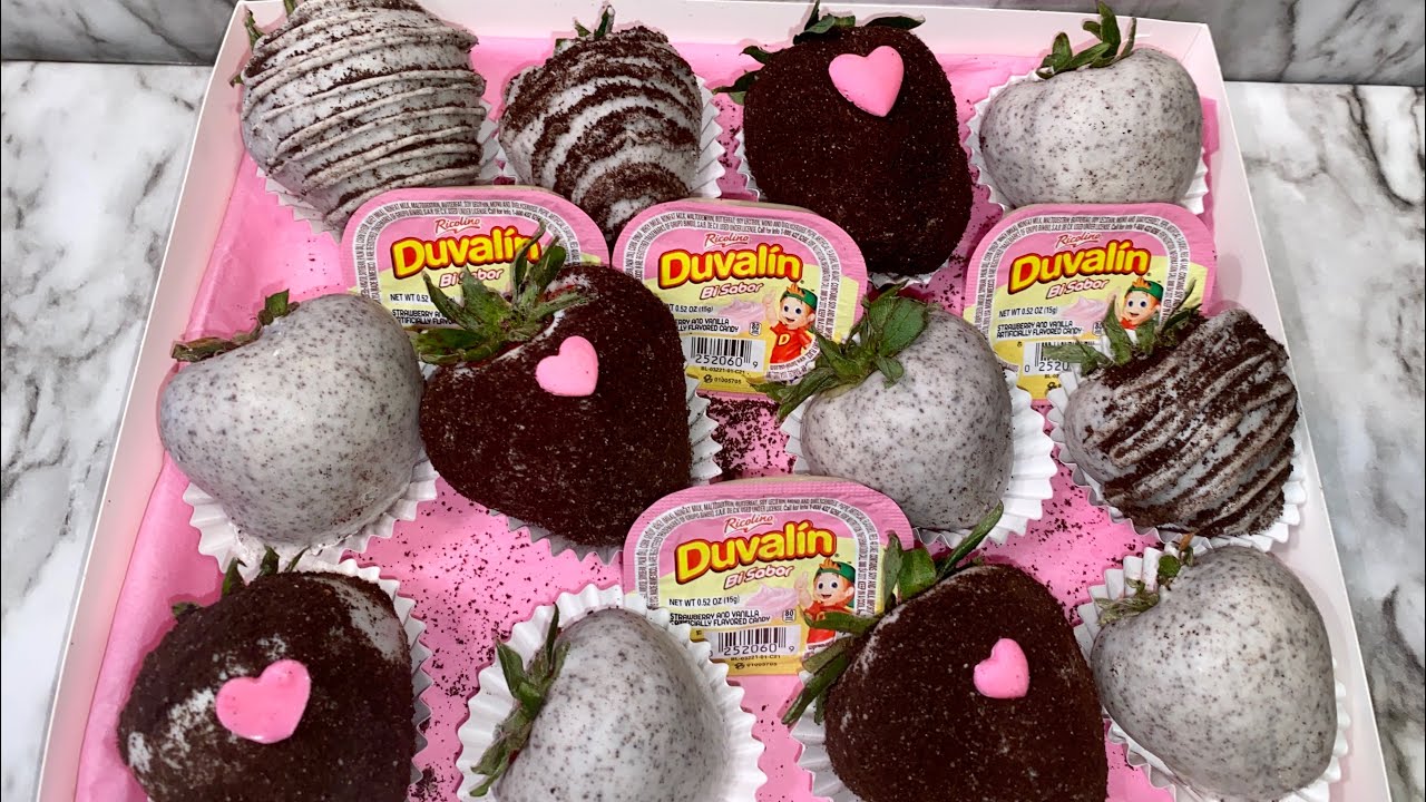 Oreo Chocolate Covered Strawberries - YouTube