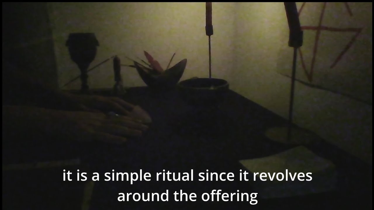 Vampiric Transformation Ritual Performed For A Client - YouTube