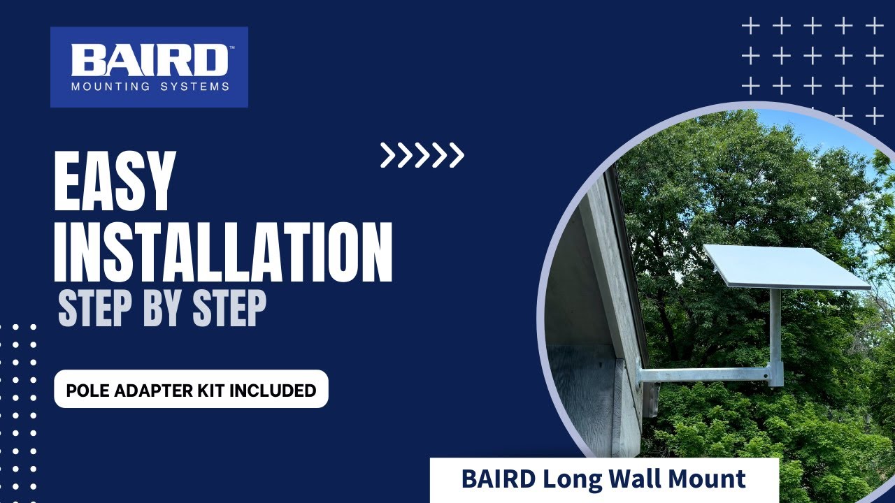 Baird Long Wall Mount Kit for Starlink (all generations): Quick & Easy ...