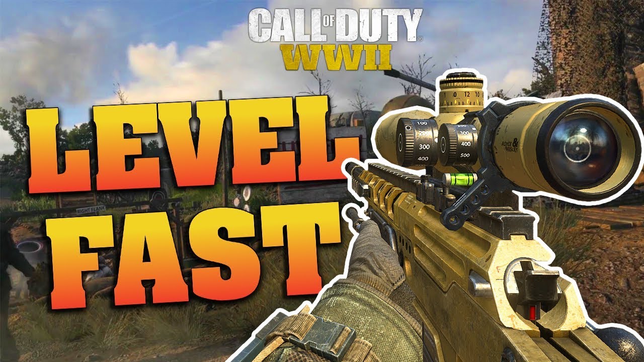 CALL OF DUTY WW2 - HOW TO RANK UP/ LEVEL FAST! (BEST TIPS & TRICKS ...