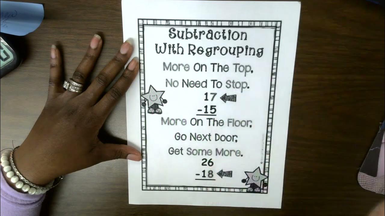 Subtraction with Regrouping Song - YouTube