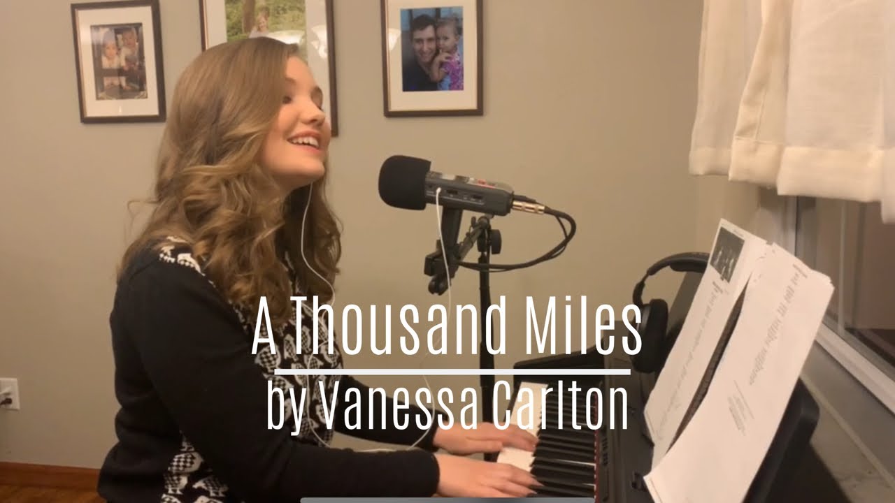 Vanessa Carlton - A Thousand Miles | Live Cover - YouTube