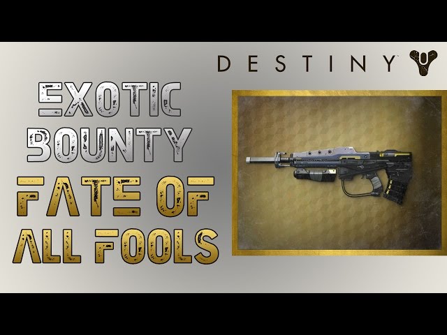 Fate Of All Fools Destiny