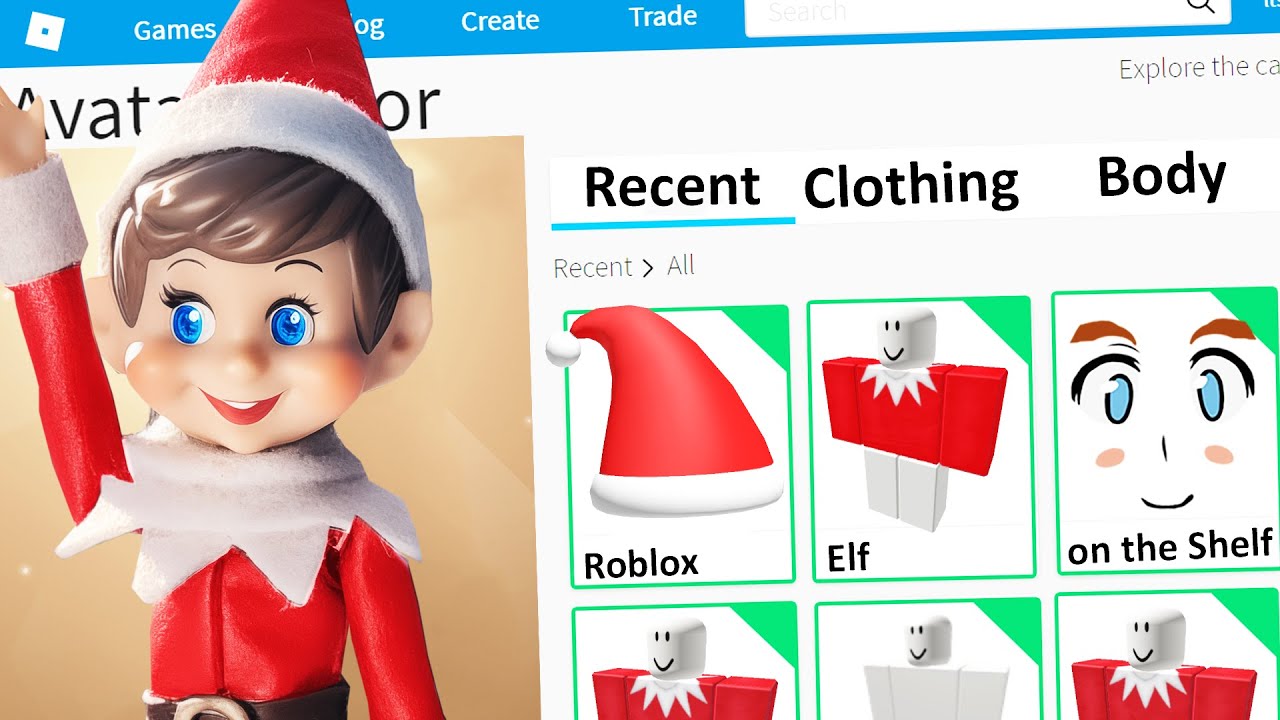 MAKING ELF ON THE SHELF a ROBLOX ACCOUNT (NEW!) - YouTube