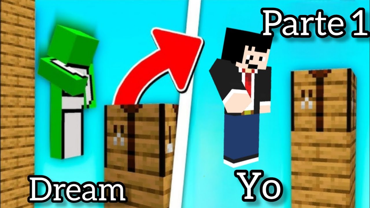 RECREANDO LAS MEJORES JUGADAS DE DREAM EN MINECRAFT PARTE 1 - YouTube