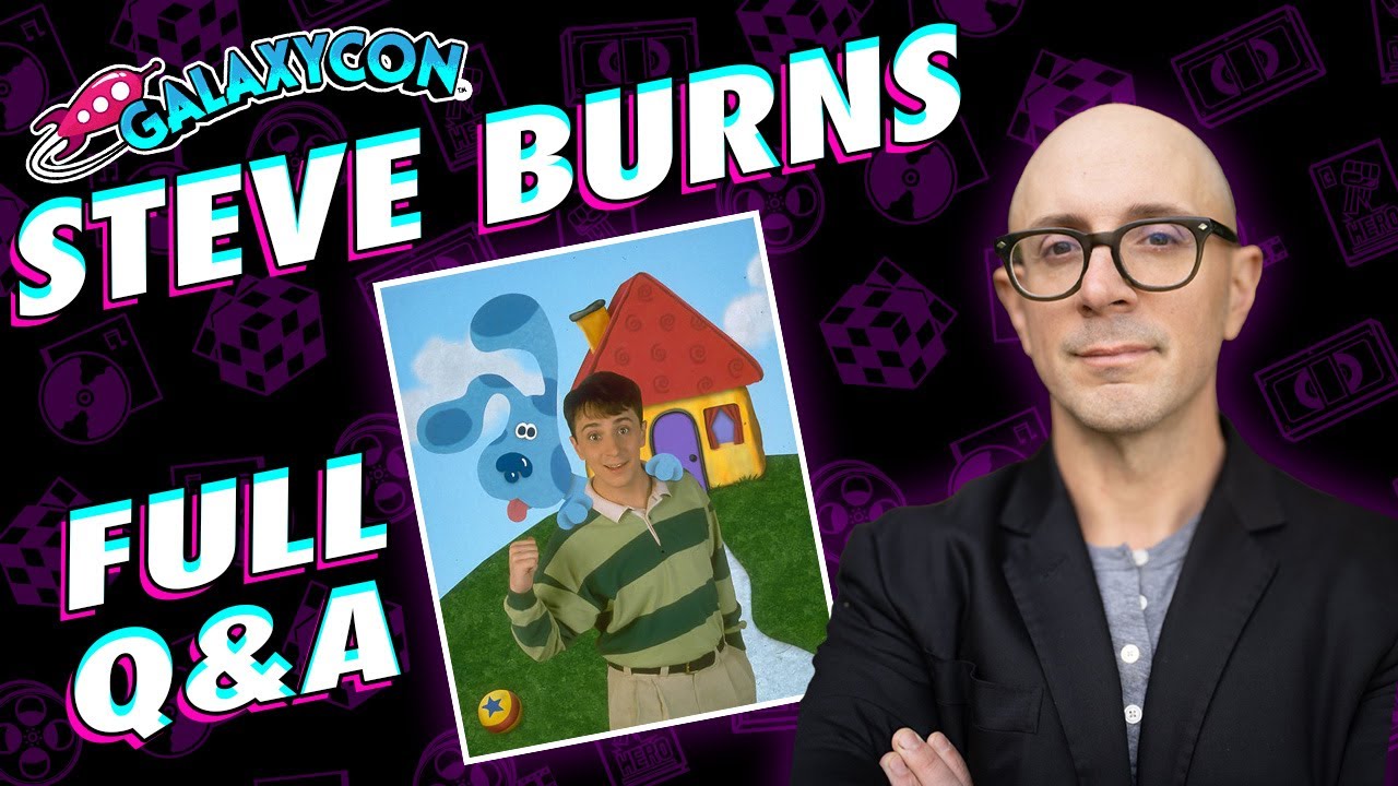 Steve Burns Blues Clues GalaxyCon Q&A - YouTube