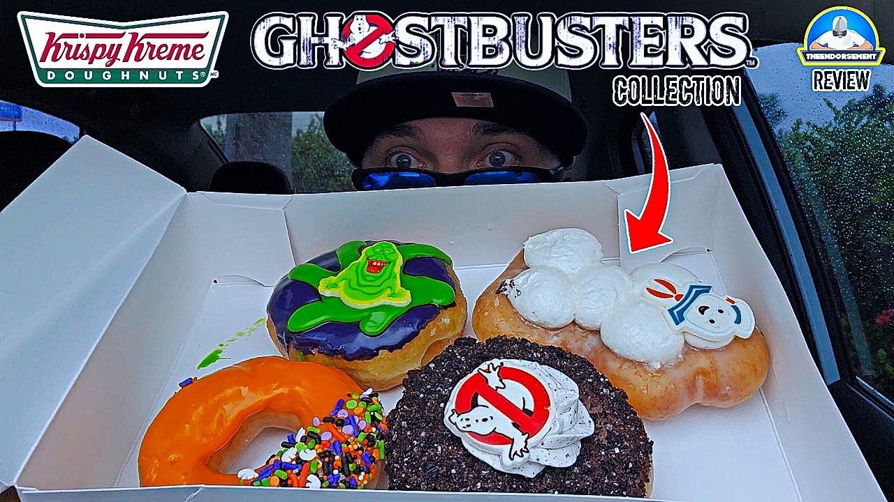 Krispy Kreme® Ghostbusters Doughnut Collection Review! 👻🍩 ...