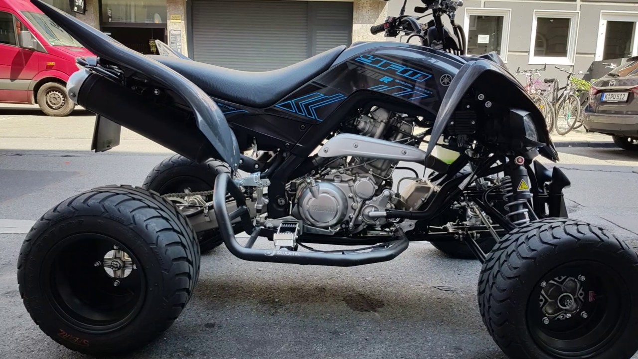 Yamaha YFM 700R special edition STREET QUAD - YouTube
