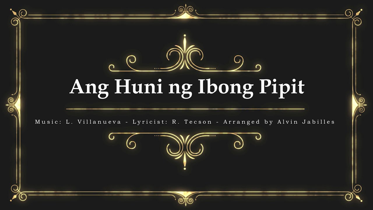 Ang Huni ng Ibong Pipit - Piano+melody guide - YouTube
