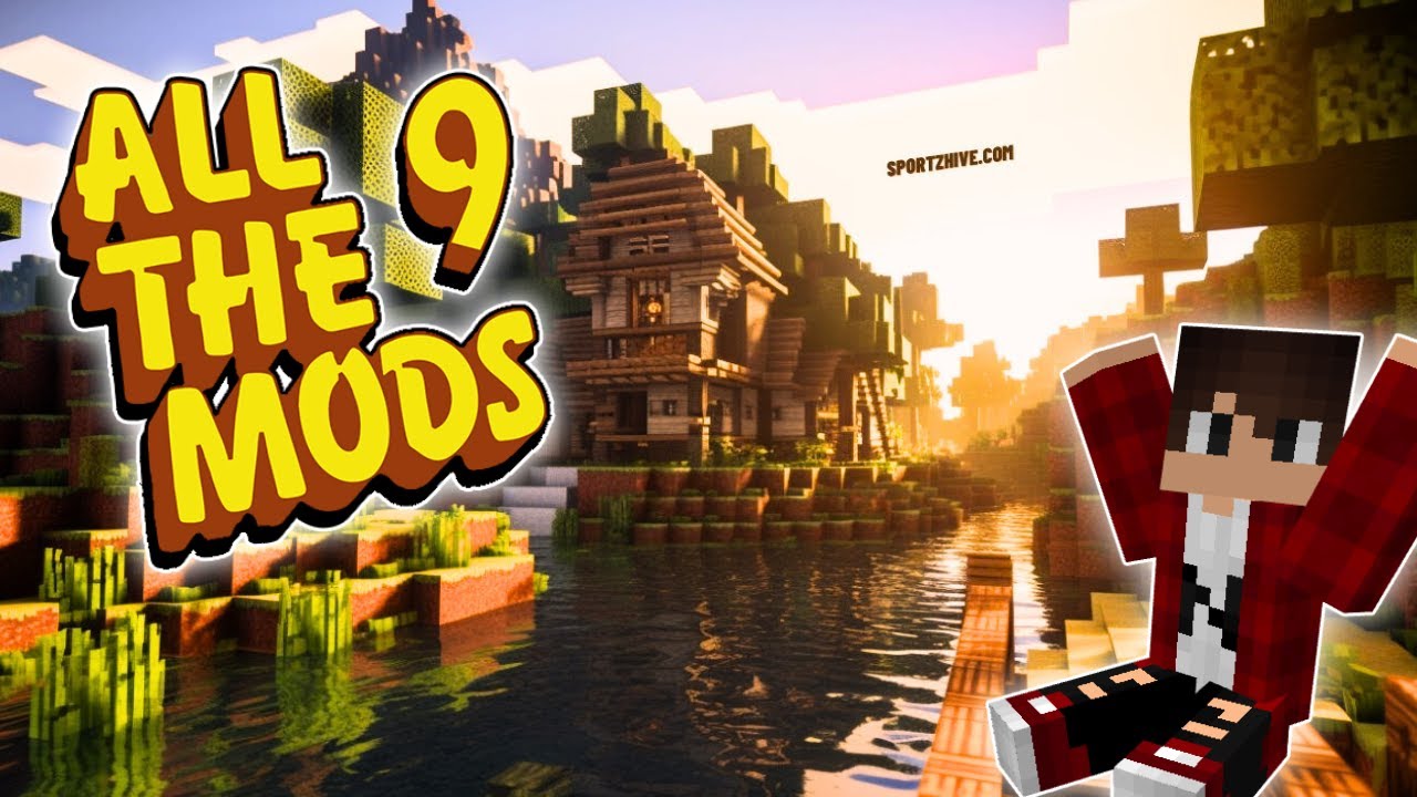 [Minecraft] Nova Dimensão e mais All The Modium | All The Mods 9 #EP09 ...