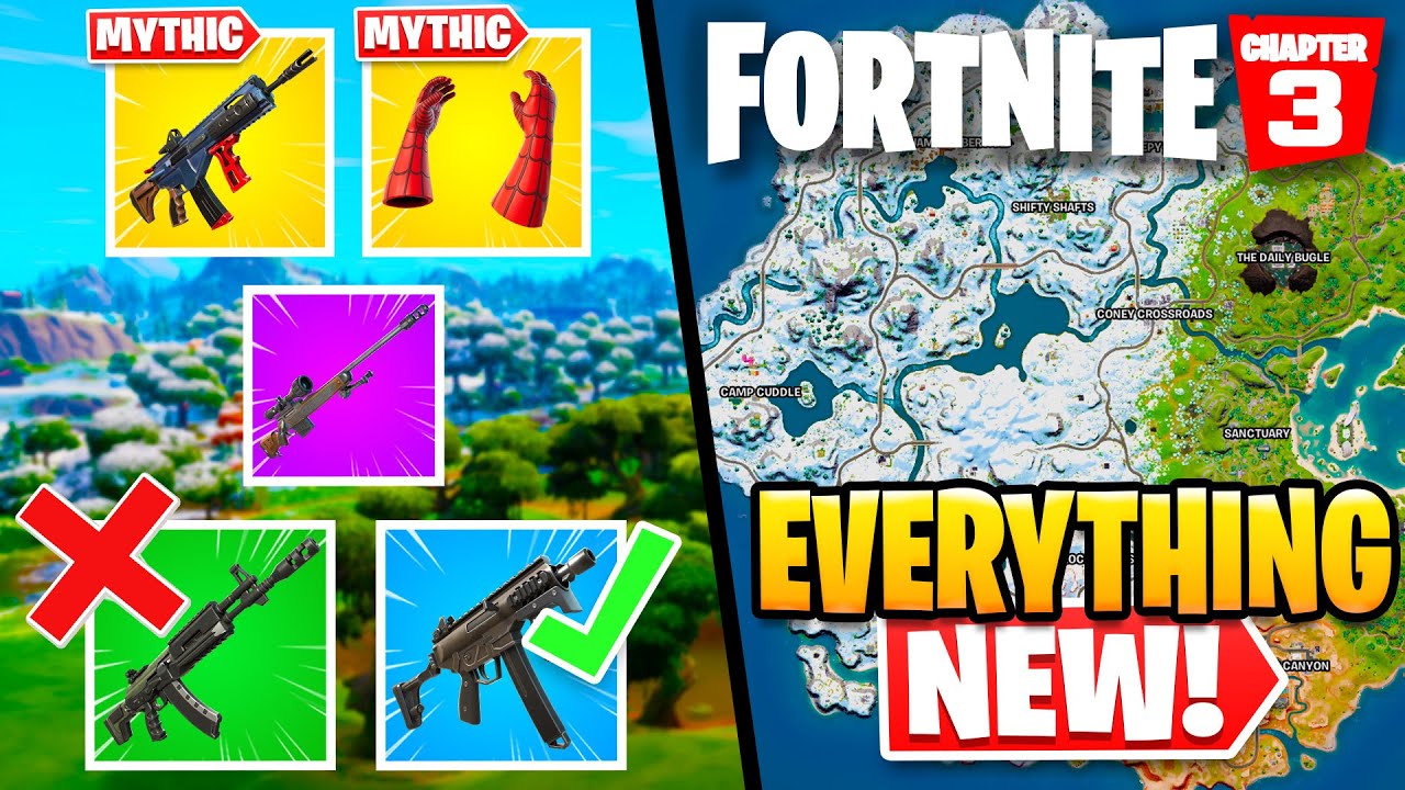 Chapter 3 Explained - Huge Map Changes | All New Weapons - YouTube