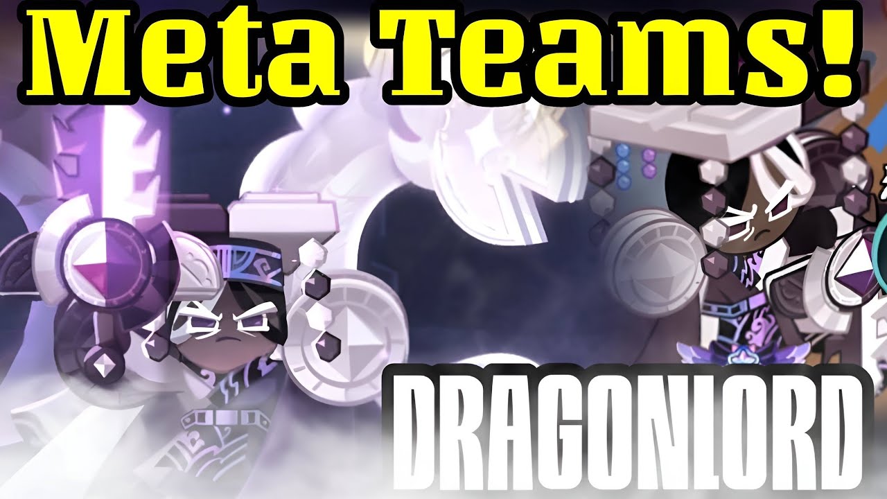 Awakened Dark Cacao Cookie New Meta Team (Dragonlord) I Cookie Run ...