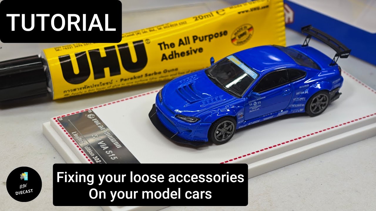 Fixing your model car loosen parts | TUTORIAL - YouTube