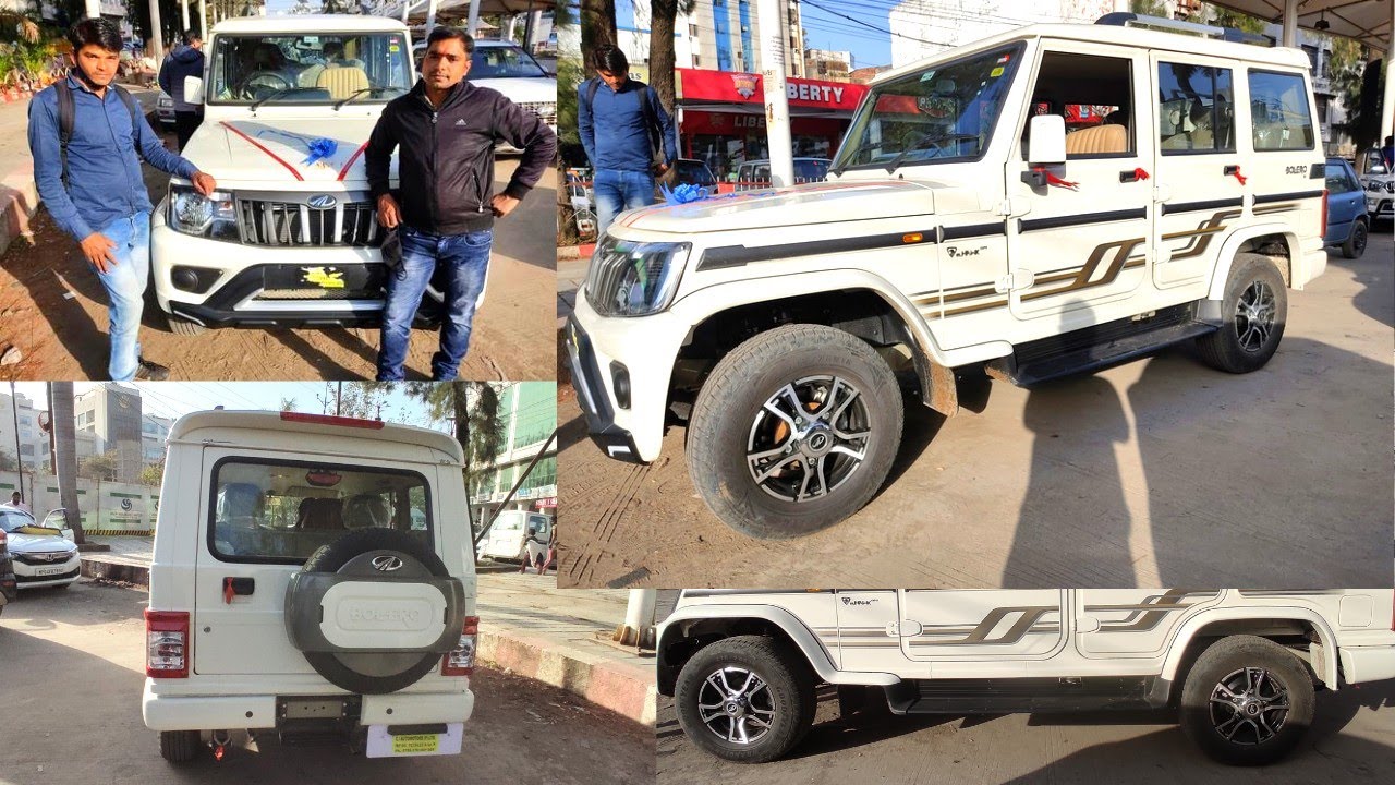2022 Mahindra Bolero B6 Accessories | Abs Guard | Spoiler | Roof Rails ...