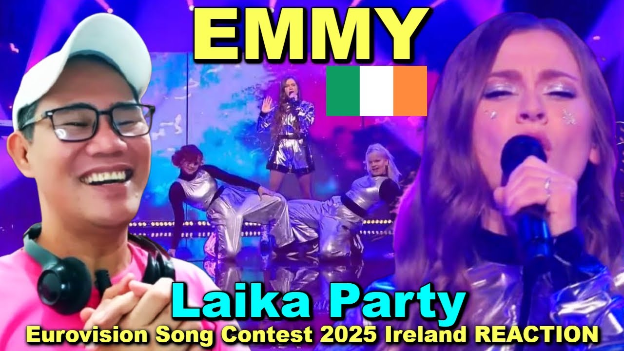 Emmy - Laika Party - Eurovision Song Contest 2025 Ireland REACTION ...
