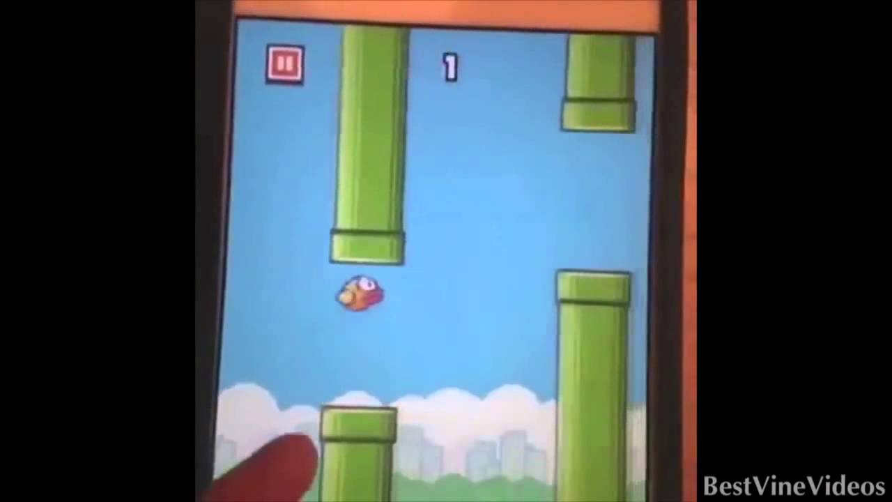 Flappy Bird Vine Compilation! Flappy Bird Rage and Freakouts - YouTube