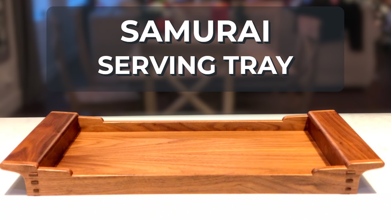 Make a Samurai Serving Tray - YouTube
