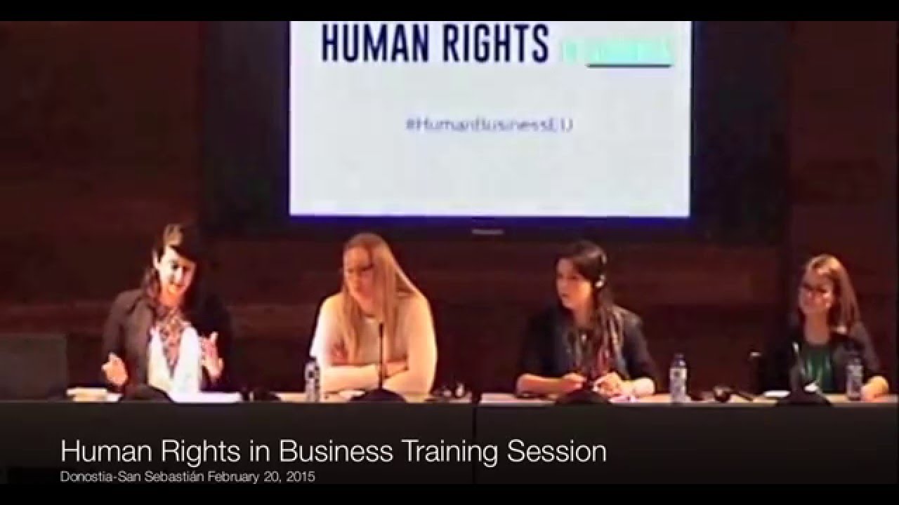 European Dialogues: Human Rights in Business - YouTube