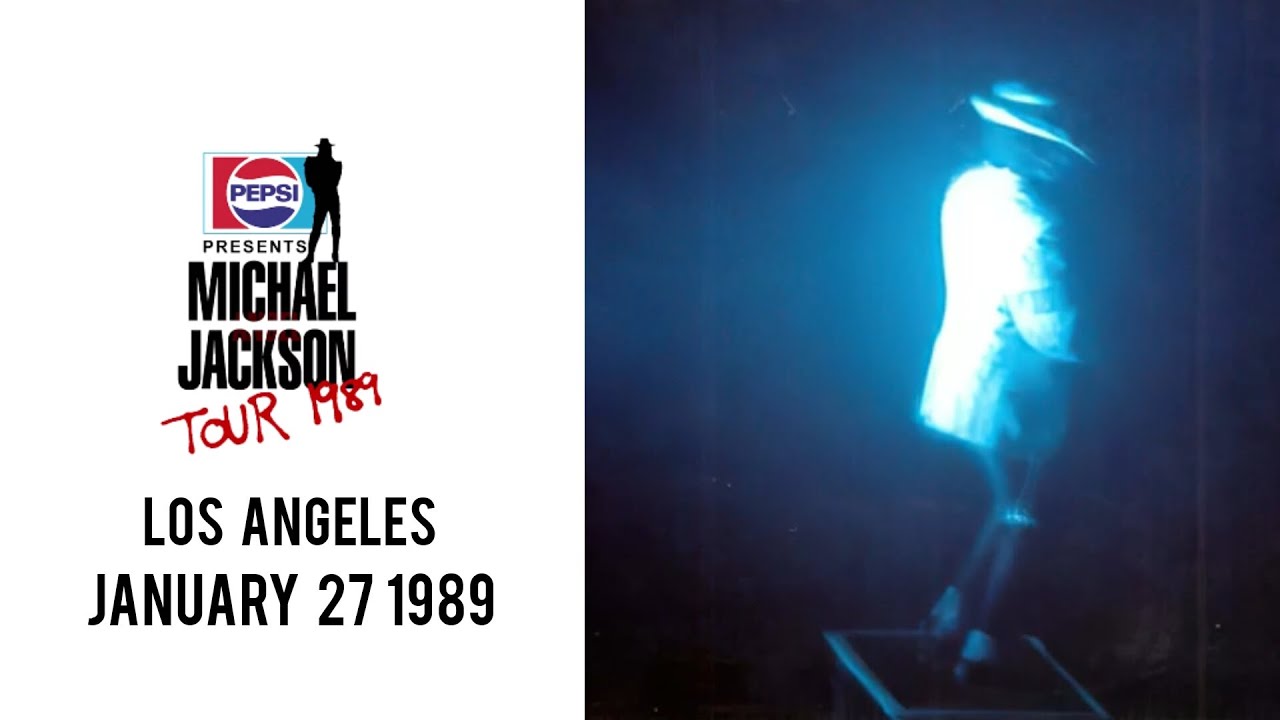 Michael Jackson - Bad Tour in Los Angeles (27 January 1989) - YouTube