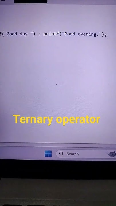 Ternary Operator In C Java Coder Coding Cprogramming Python 👩‍💻👍 Youtube 