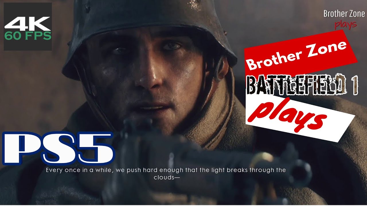 Δοκιμάζουμε το Battlefield 1 στο PS5 || Battlefield 1 4K 60FPS ...