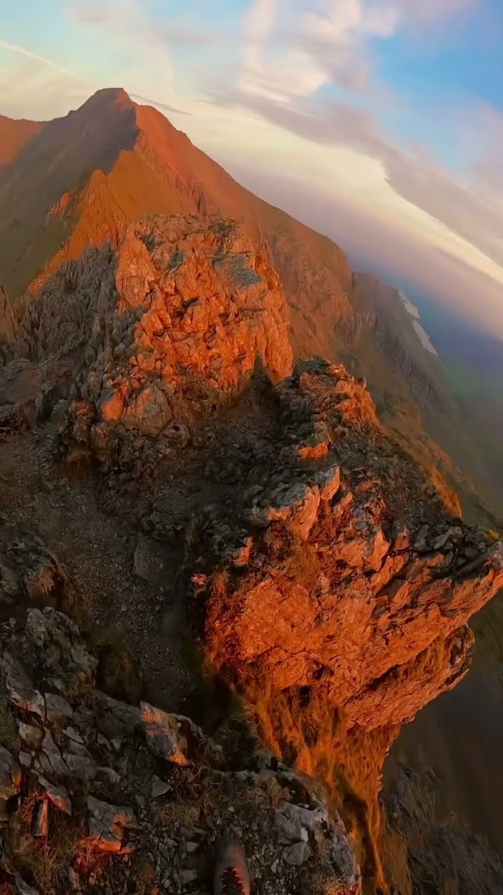 Crib Goch at Sunrise 🌅 - YouTube