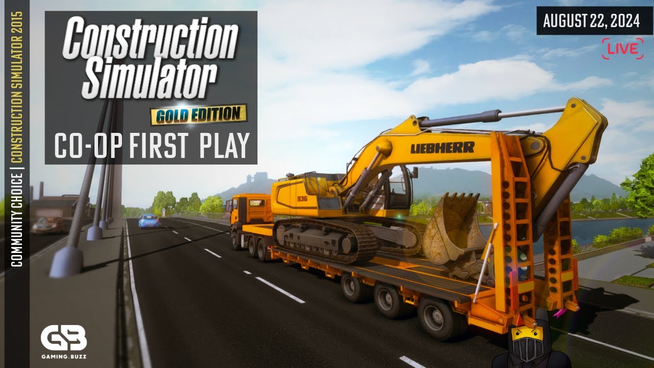 🏗️ First Play Co-op Construction Simulator 2015 | Build Big with ...