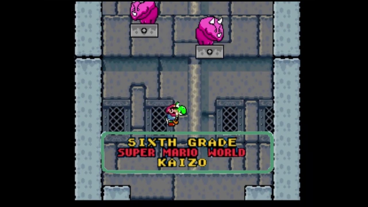 SIXTH GRADE KAIZO SMW HACK - YouTube