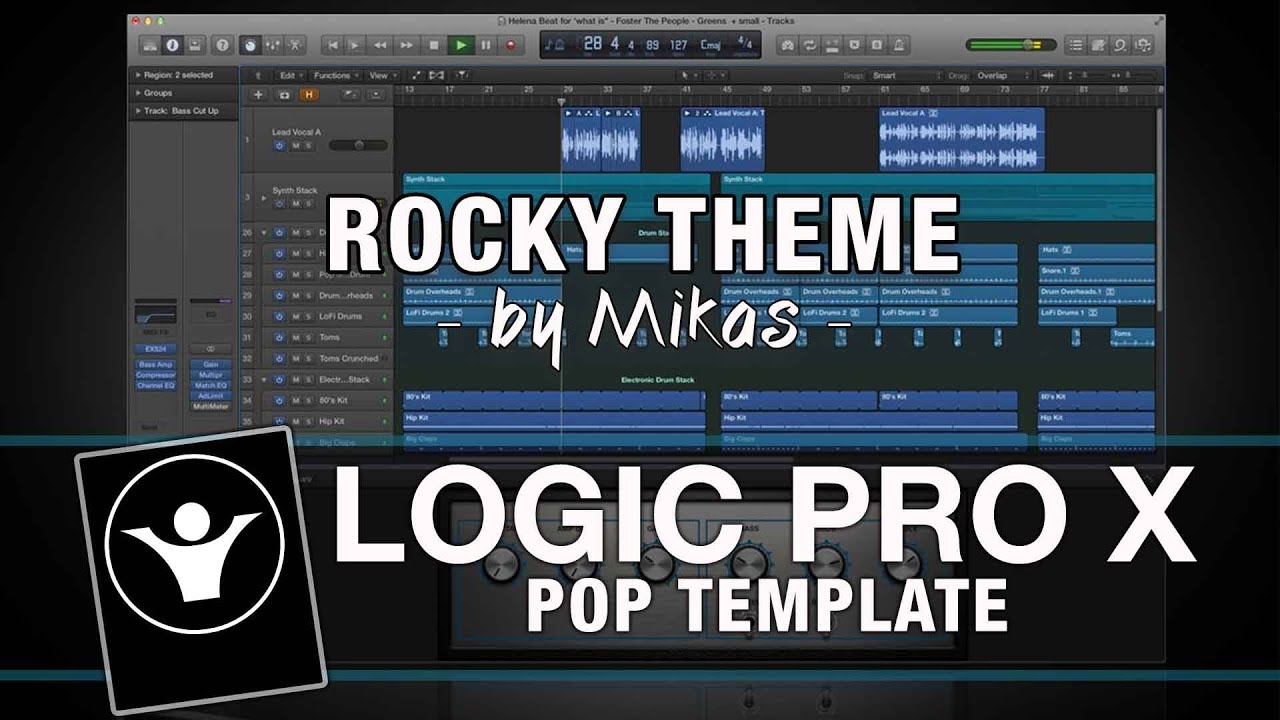 Logic Pro X Template - Pop - Rocky Theme by Mikas - YouTube