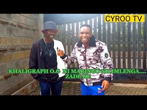 KHALIGRAPH NI MARINGO.....ZADE KE The King of drill Dj Cyroo show - YouTube