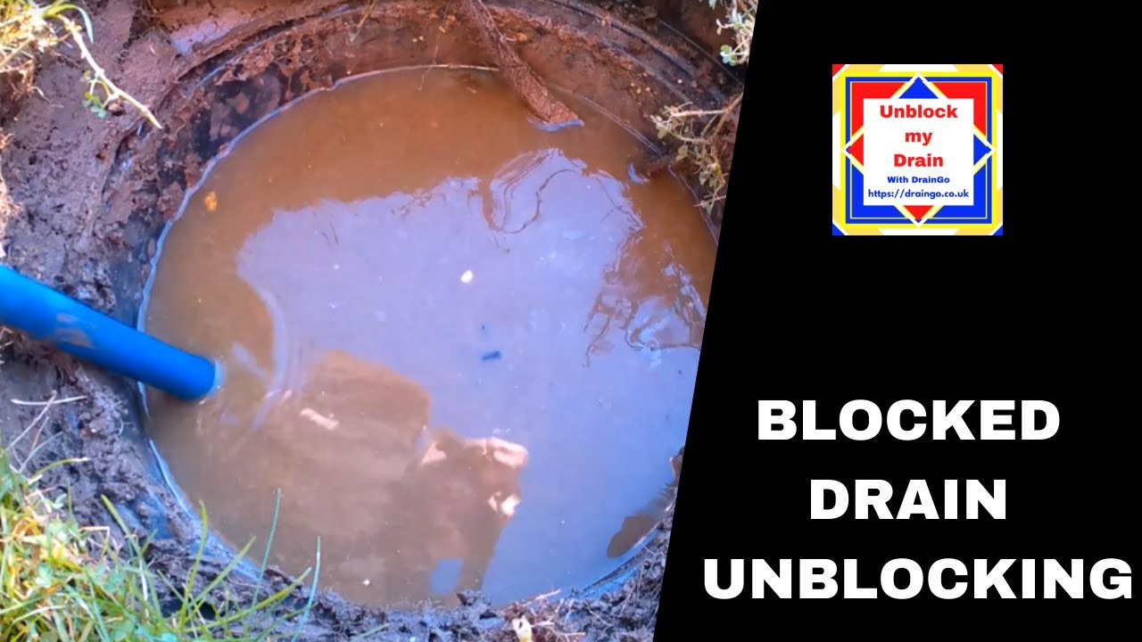 A quick Drain rodding to unblock a drain - YouTube